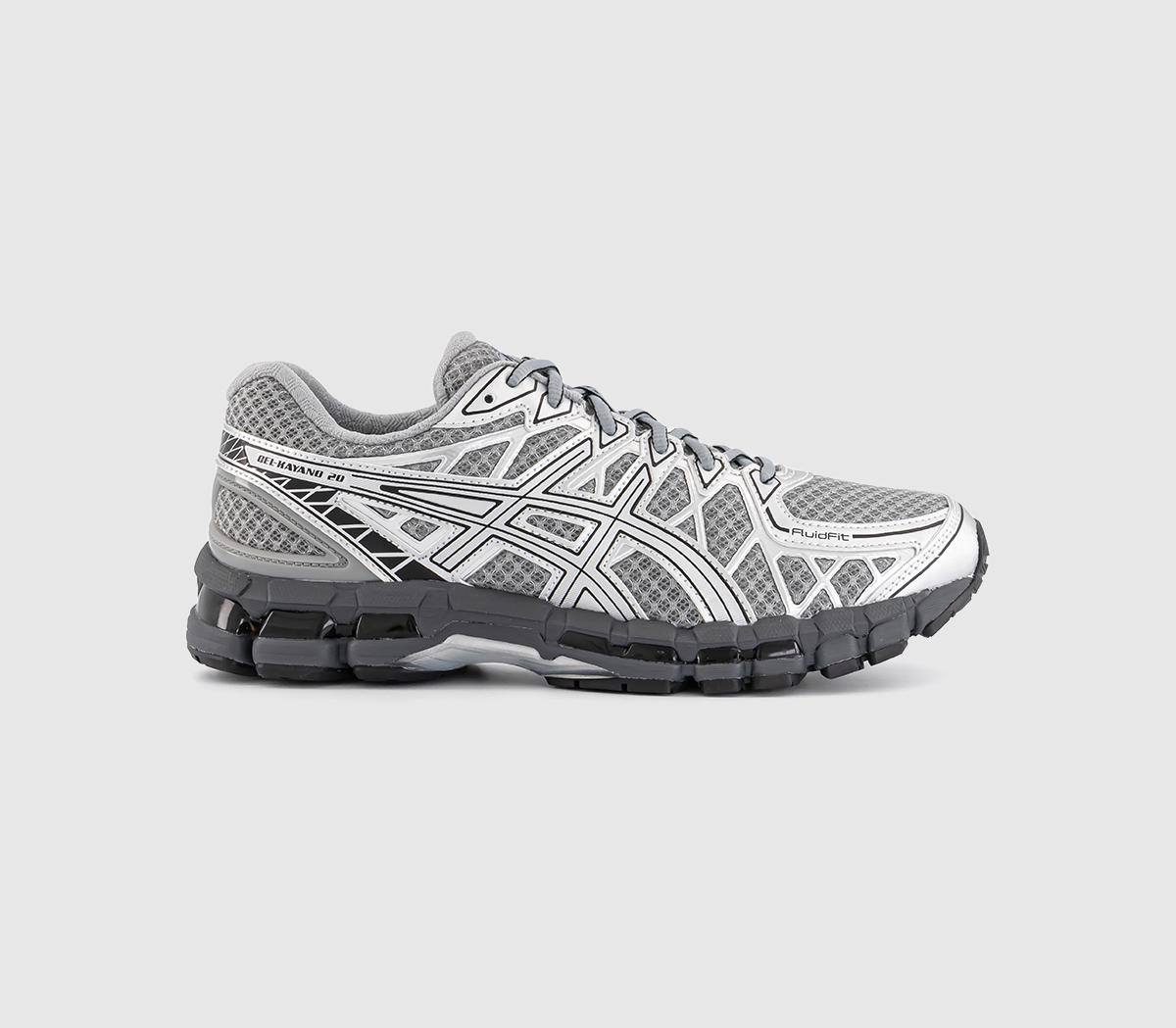 Click here for ASICS Kids Gel-kayano 20 Trainers Gravel Pure Silv... prices