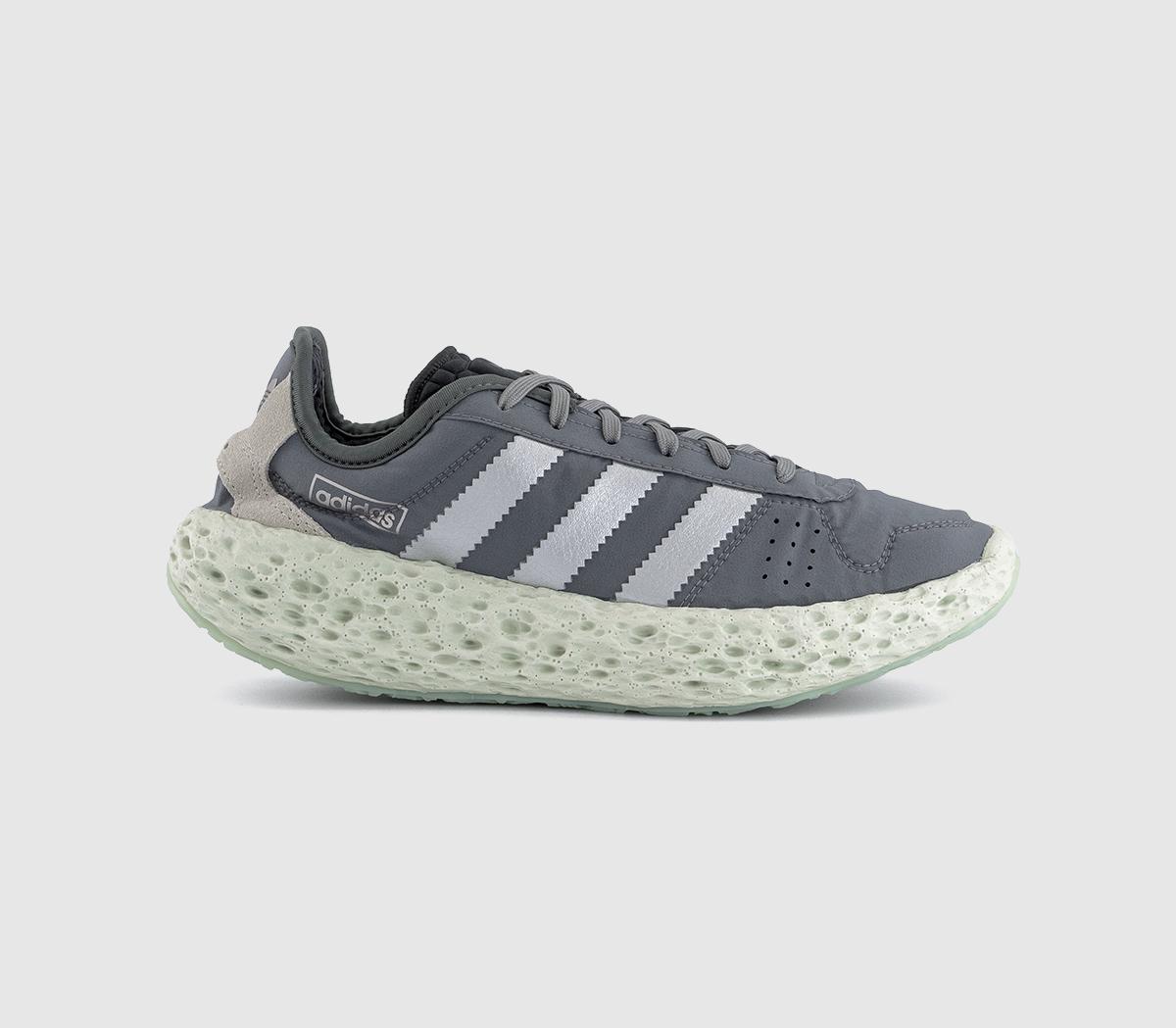 Click here for adidas Boys Zponge Trainers Grey Four  Size: 5 prices