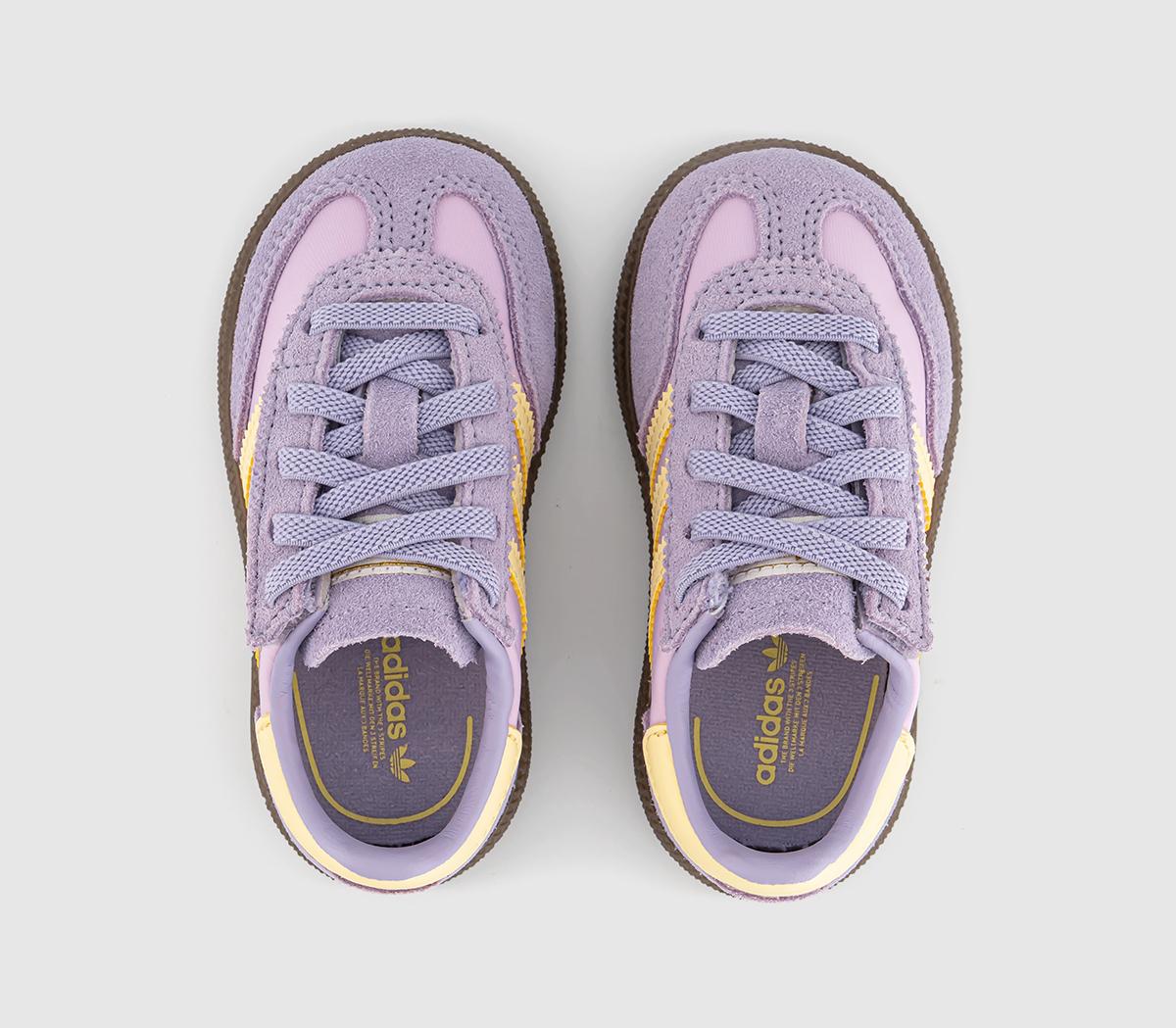 adidas Handball Spezial Infant Trainers Power Plum Bliss Lilac Almost ...