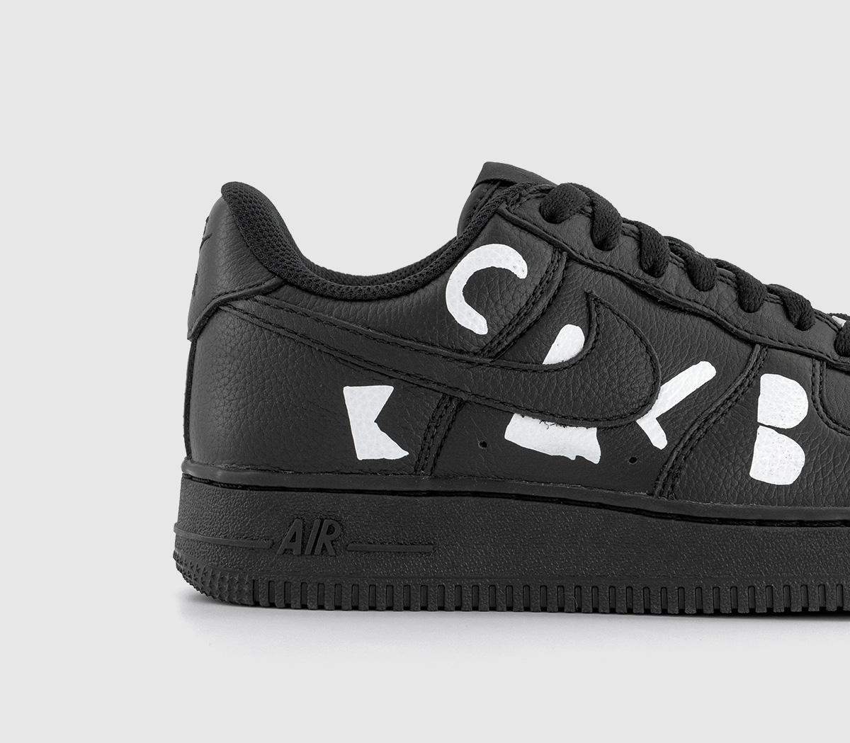 Comme Des Garcons CDG x Nike Air Force 1 Low Retro SP Black - Comme des ...