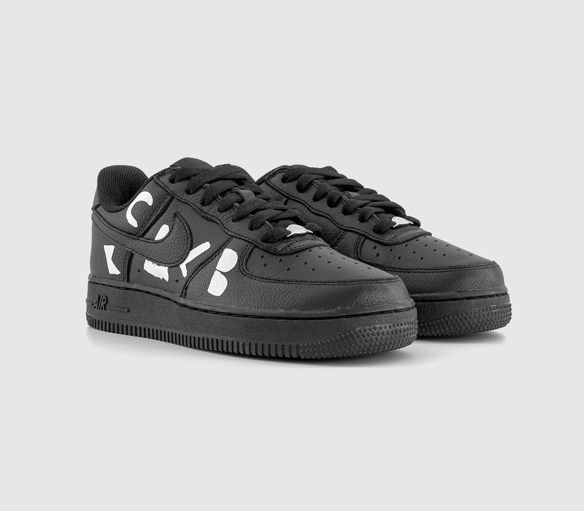 Comme Des Garcons CDG x Nike Air Force 1 Low Retro SP Black - Comme des ...