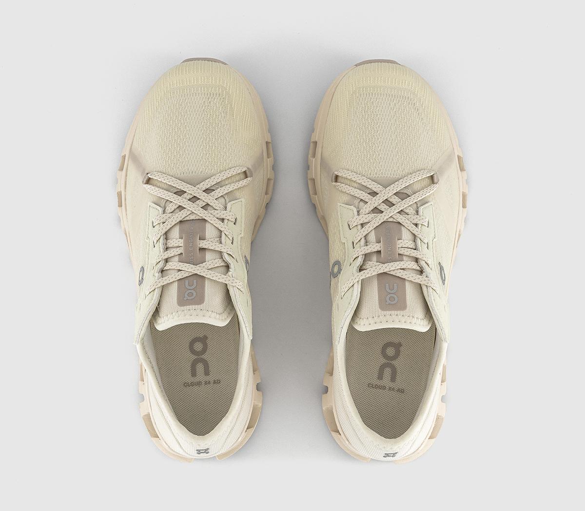 ON Cloud X 4 AD Trainers Ghost Dew F - Running Inspired Trainers