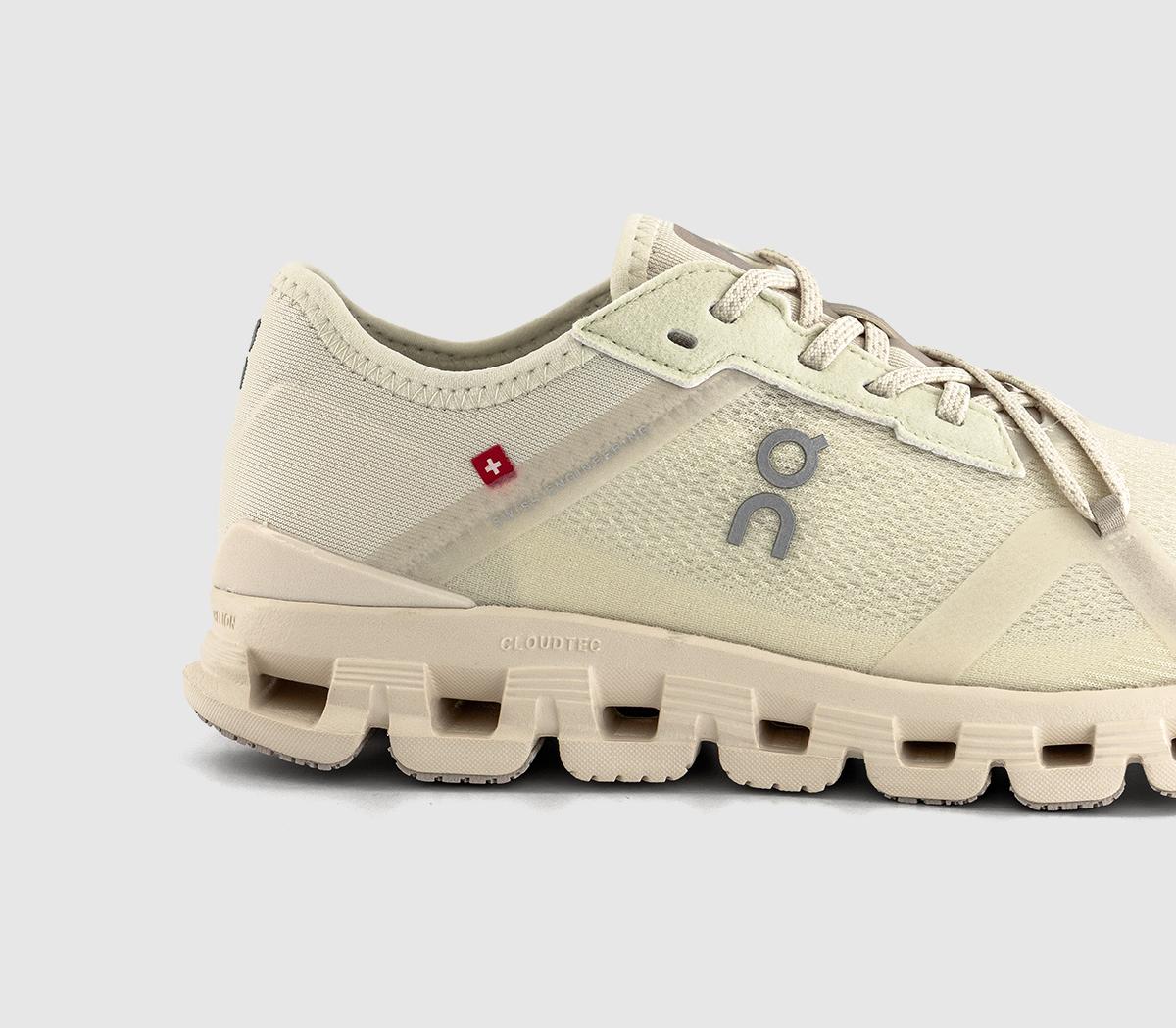 ON Cloud X 4 AD Trainers Ghost Dew F - Running Inspired Trainers