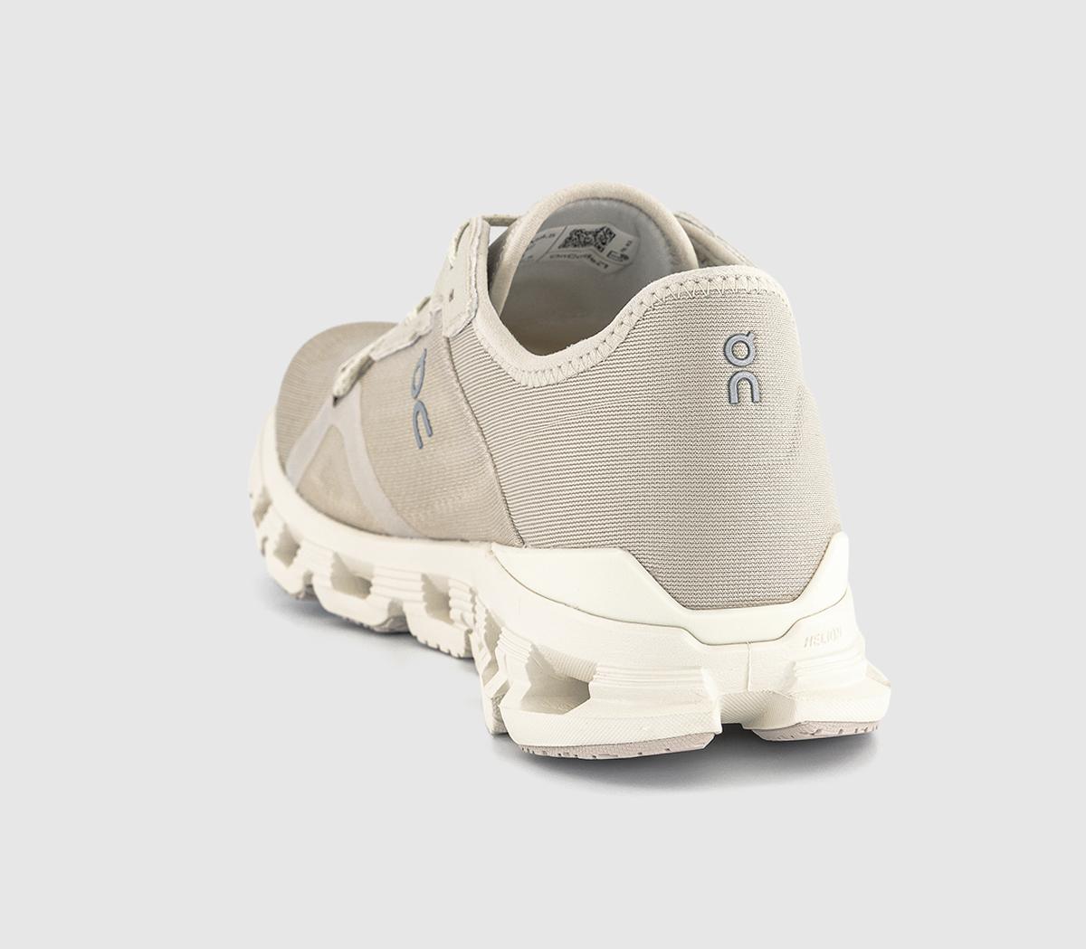 ON Cloud X 4 AD Trainers Pelican Ghost - Running Inspired Trainers