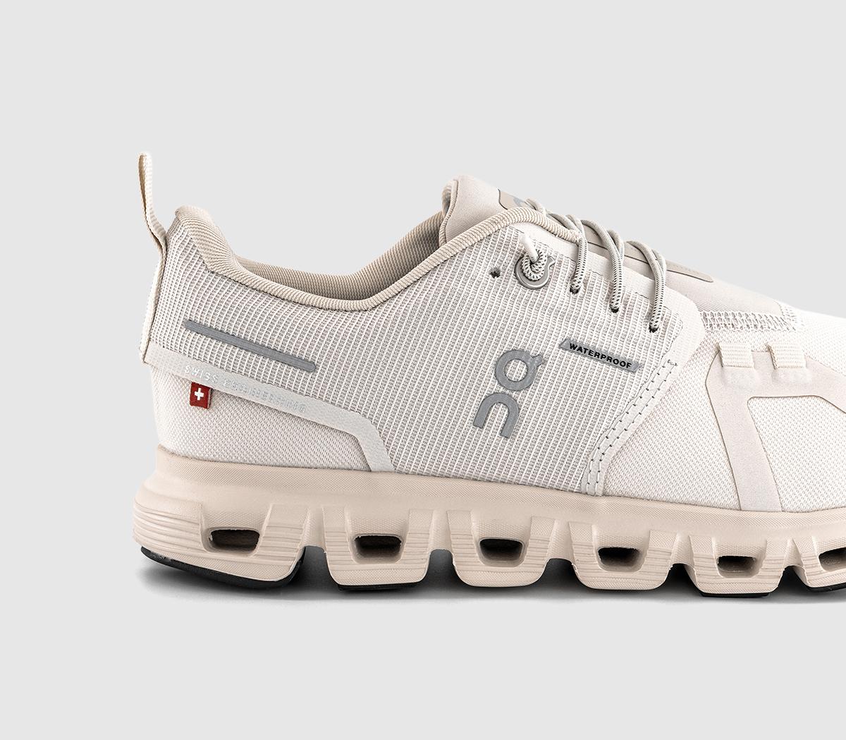 ON Cloud 6 Waterproof Trainers Pearl Cream F - Women's Trainers