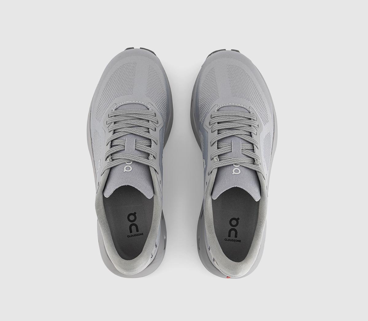 ON Cloudzone Trainers Alloy Rock - Running Inspired Trainers