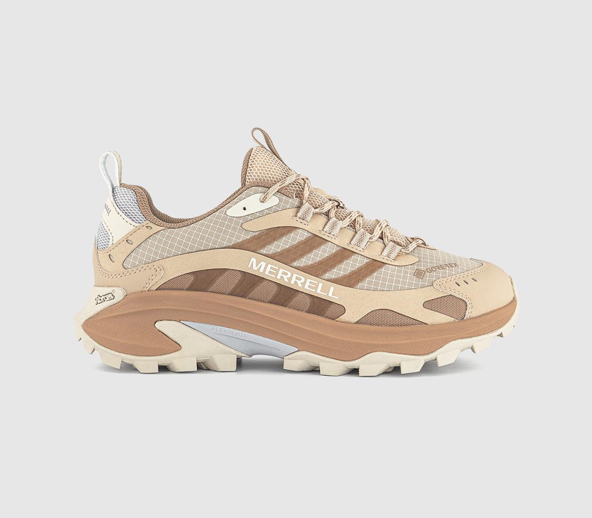 Click here for Merrell Womens Moab Speed 2 Goretex Trainers Nouga... prices