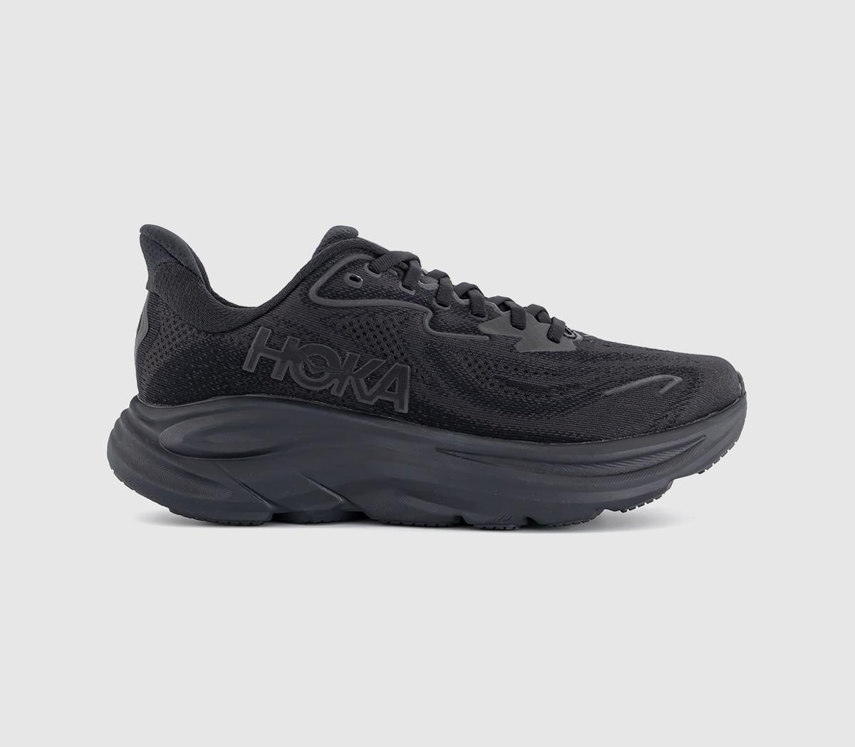 Click here for HOKA Mens Clifton 10 Trainers Black prices