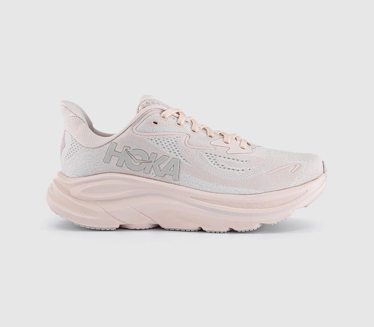 Click here for HOKA Womens Clifton 10 Trainers Beech Wood Stucco... prices