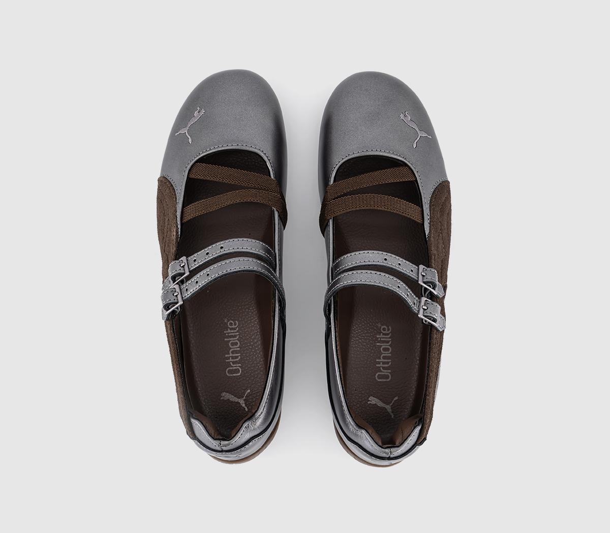 PUMA Speedcat Ballet Pumps Chocolate Gum - Women's Trainers