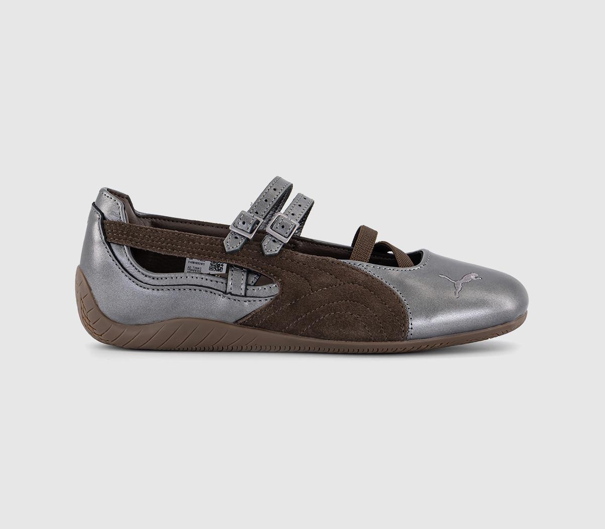 Click here for PUMA Womens Speedcat Ballet Pumps Chocolate Gum In... prices