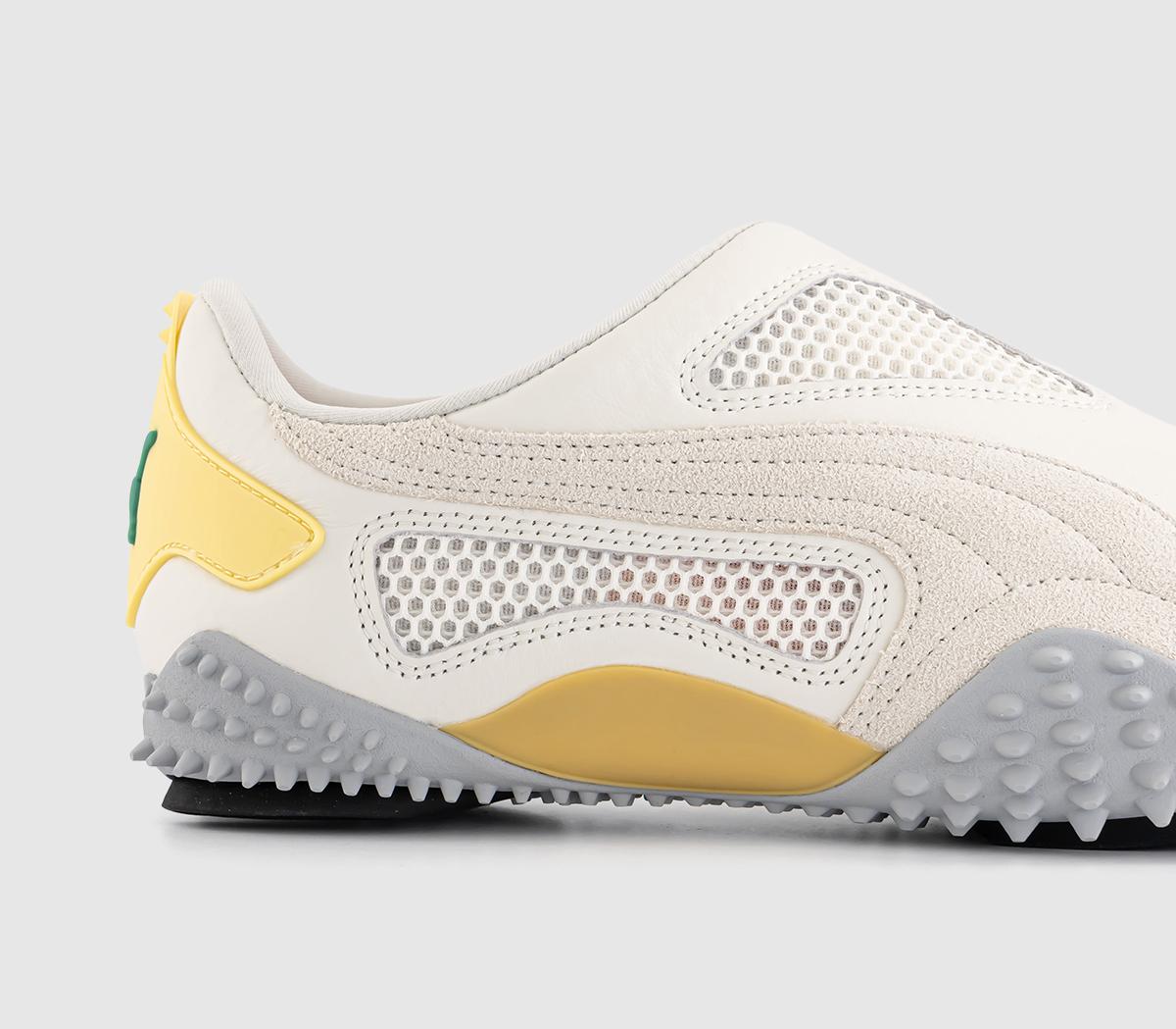 PUMA Ur Mostro Trainers Warm White Light Straw - Unisex Sports