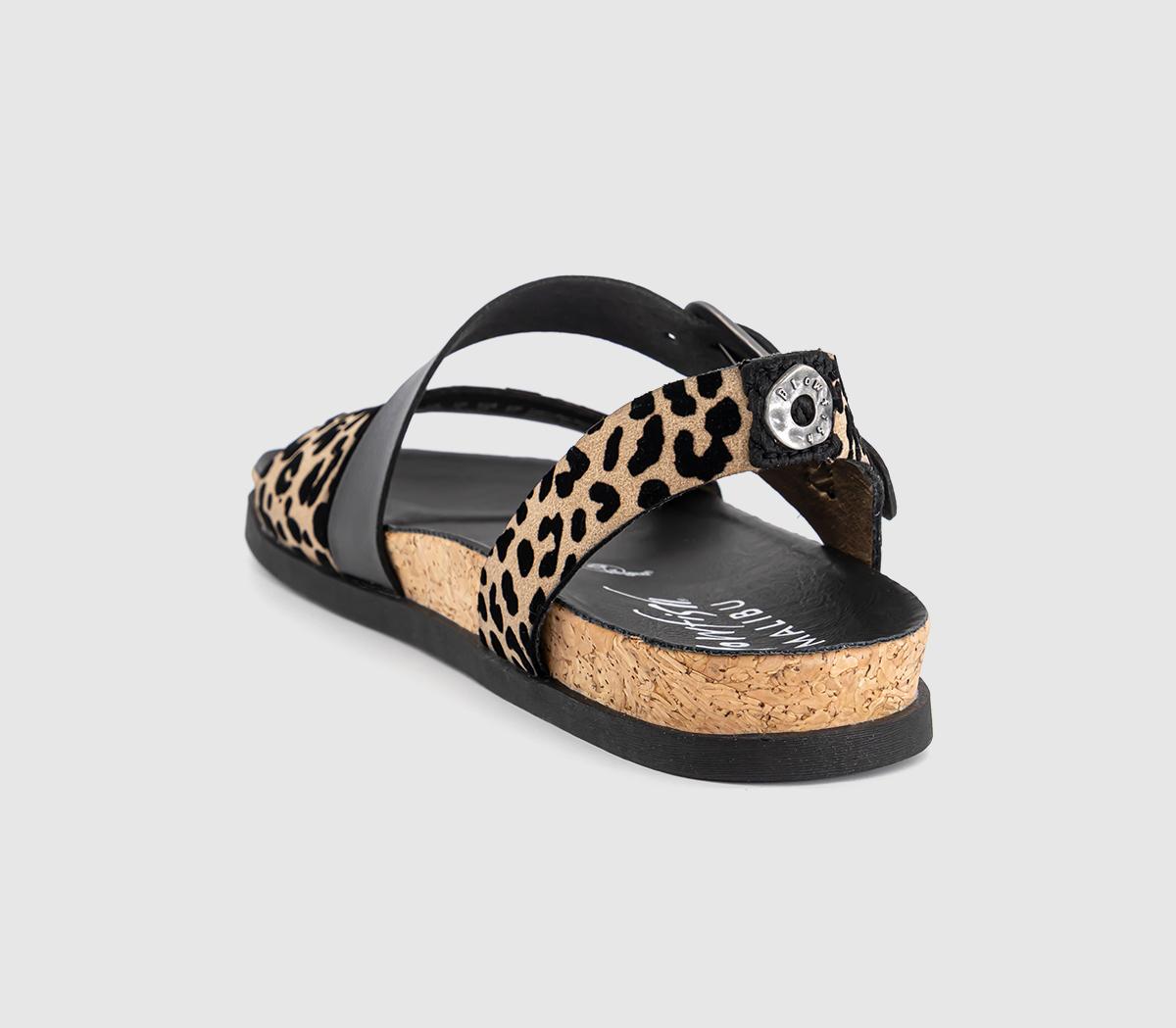 Blowfish Malibu Lance Sandals Leopard - Women’s Sandals