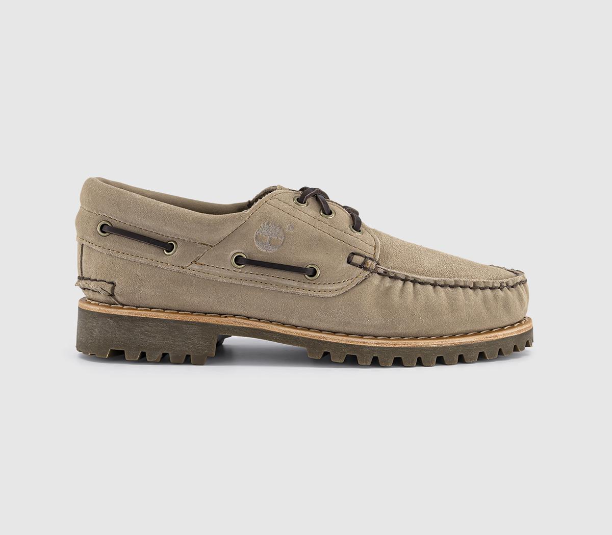 Click here for Timberland Mens Authentic 3 Eye Lug Boat Shoes Tau... prices