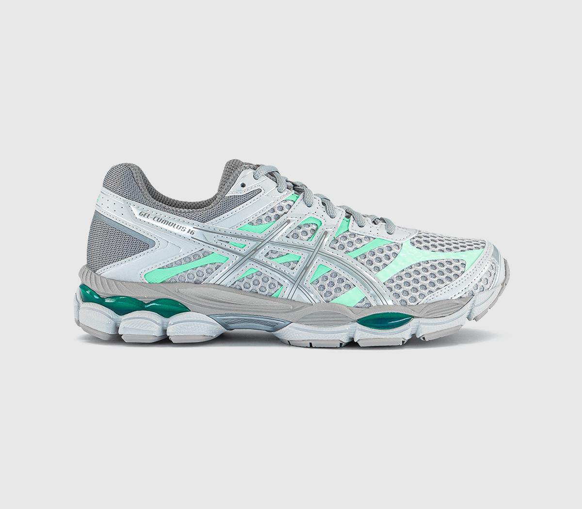 Click here for ASICS Girls Gel-cumulus 16 Trainers Cement Grey Pu... prices