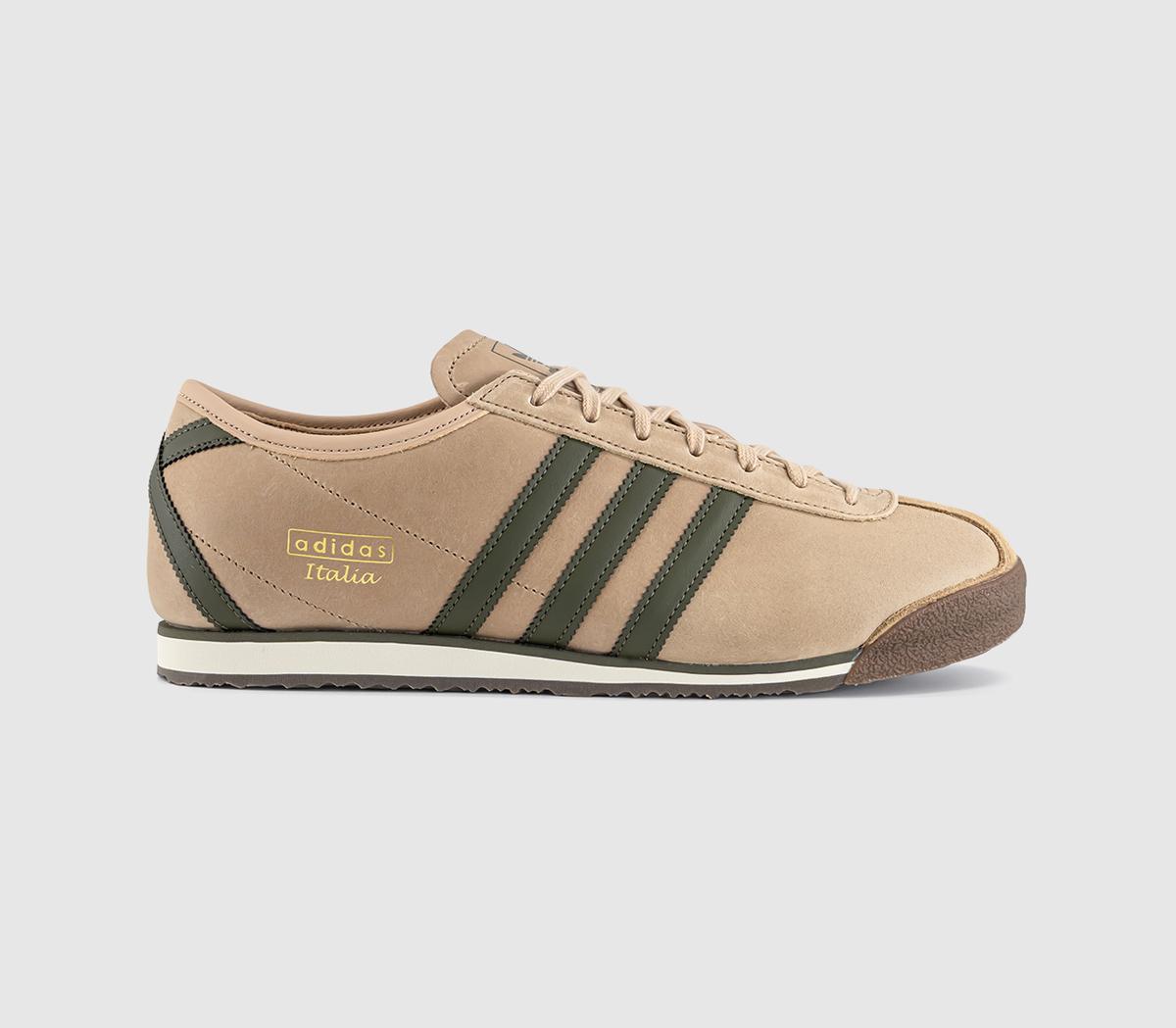 Click here for Adidas Italia 70s Cardboard Olive Strata Gum In Gr... prices