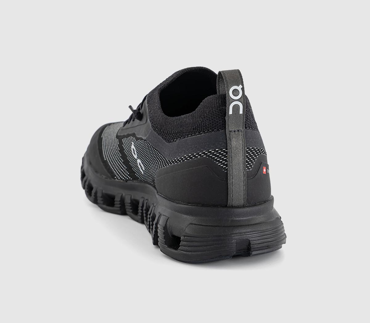 ON Cloud 6 Versa Trainers Black Eclipse - Running Inspired Trainers
