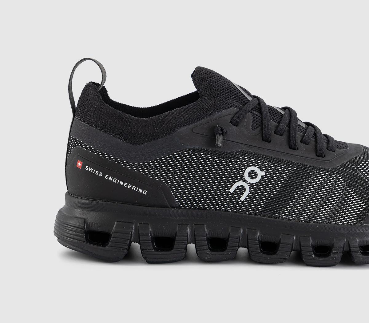 ON Cloud 6 Versa Trainers Black Eclipse - Running Inspired Trainers