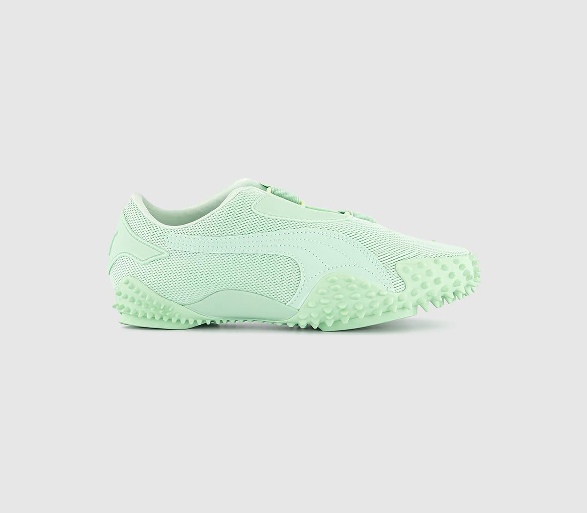 Click here for PUMA Girls Mostro Ecstasy Trainers Fresh Mint Whit... prices