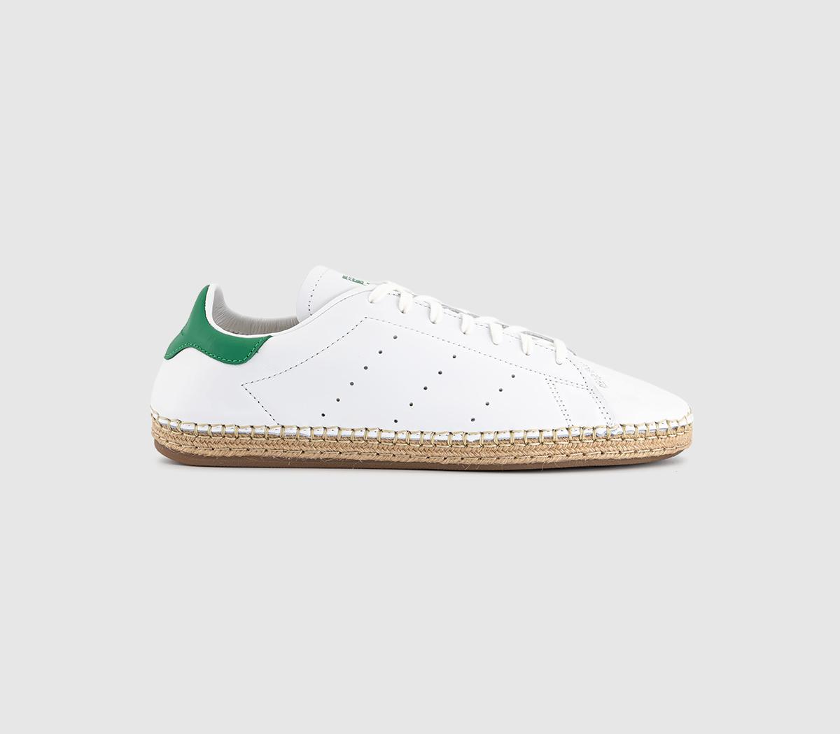 Click here for adidas Kids Clot Stan Smith Trainers White Green W... prices