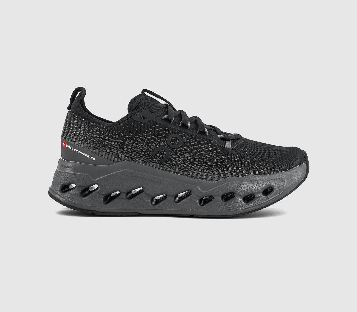 Click here for ON Girls Cloudsurfer Max Trainers Black F  4 prices