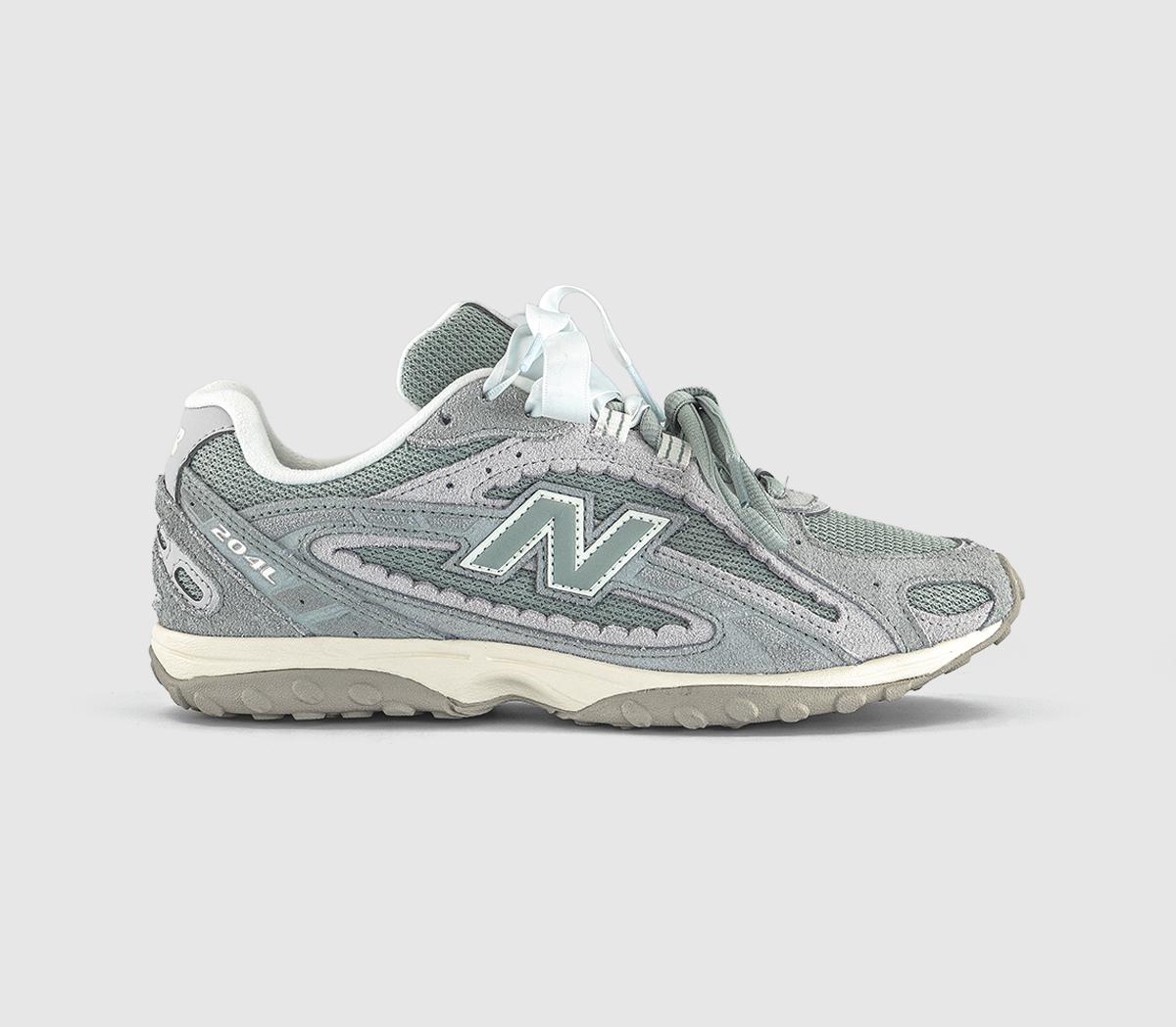 Click here for New Balance Womens 204l Trainers Lone Star Grey Se... prices