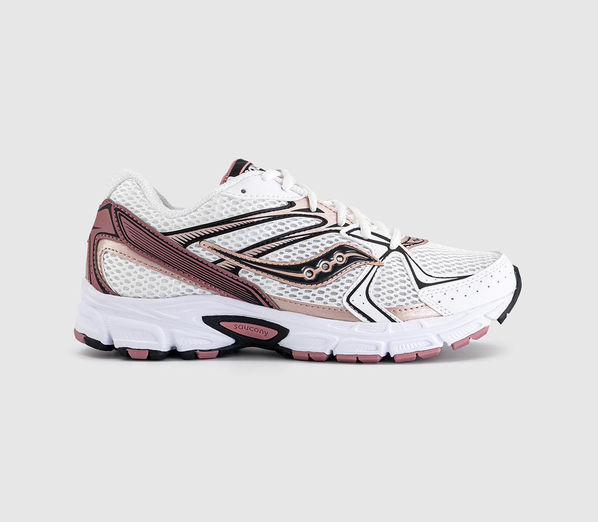 Click here for Saucony Ride Millenium Trainers White Rose  4 prices