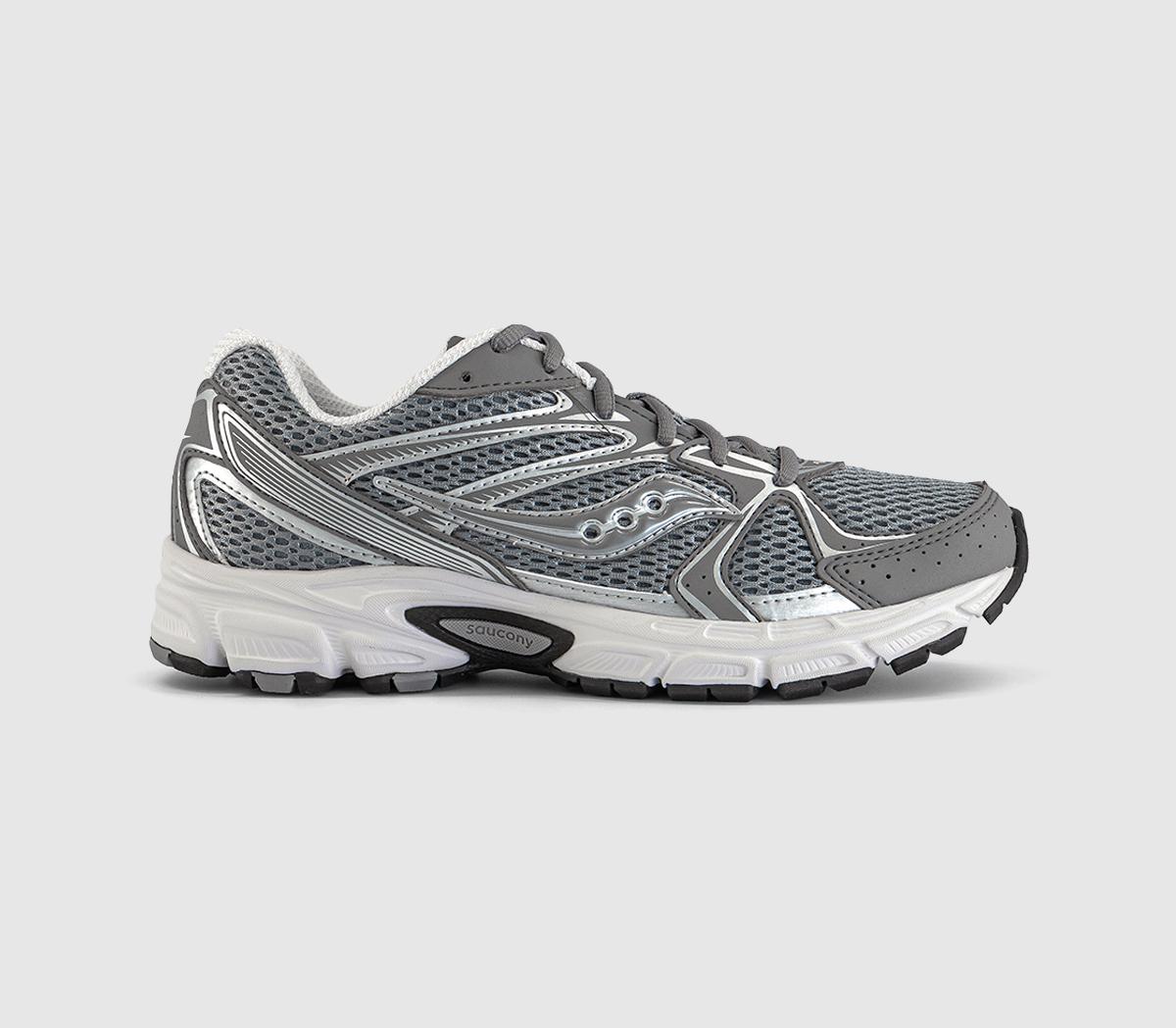 Click here for Saucony Ride Millenium Trainers Grey Grey Silver... prices