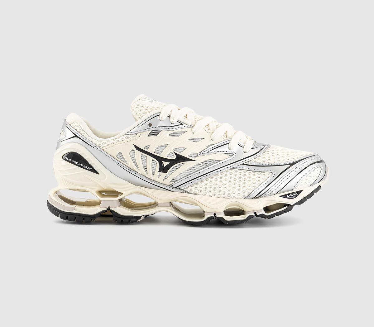 Click here for Mizuno Kids Wave Prophecy LS Trainers Pristine Bla... prices
