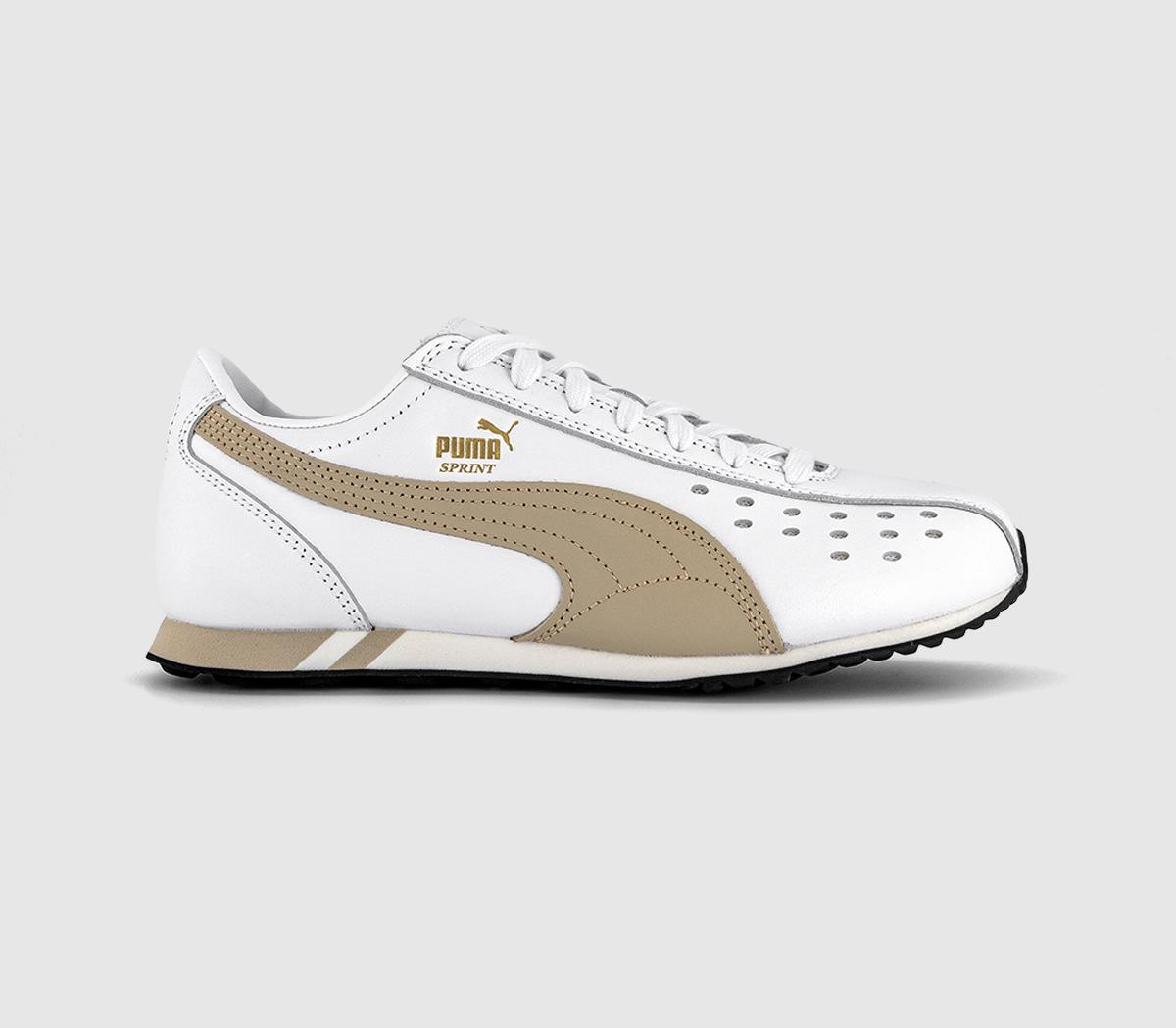 Click here for Puma Sprint Trainers White Dusty Tan  10.5 prices