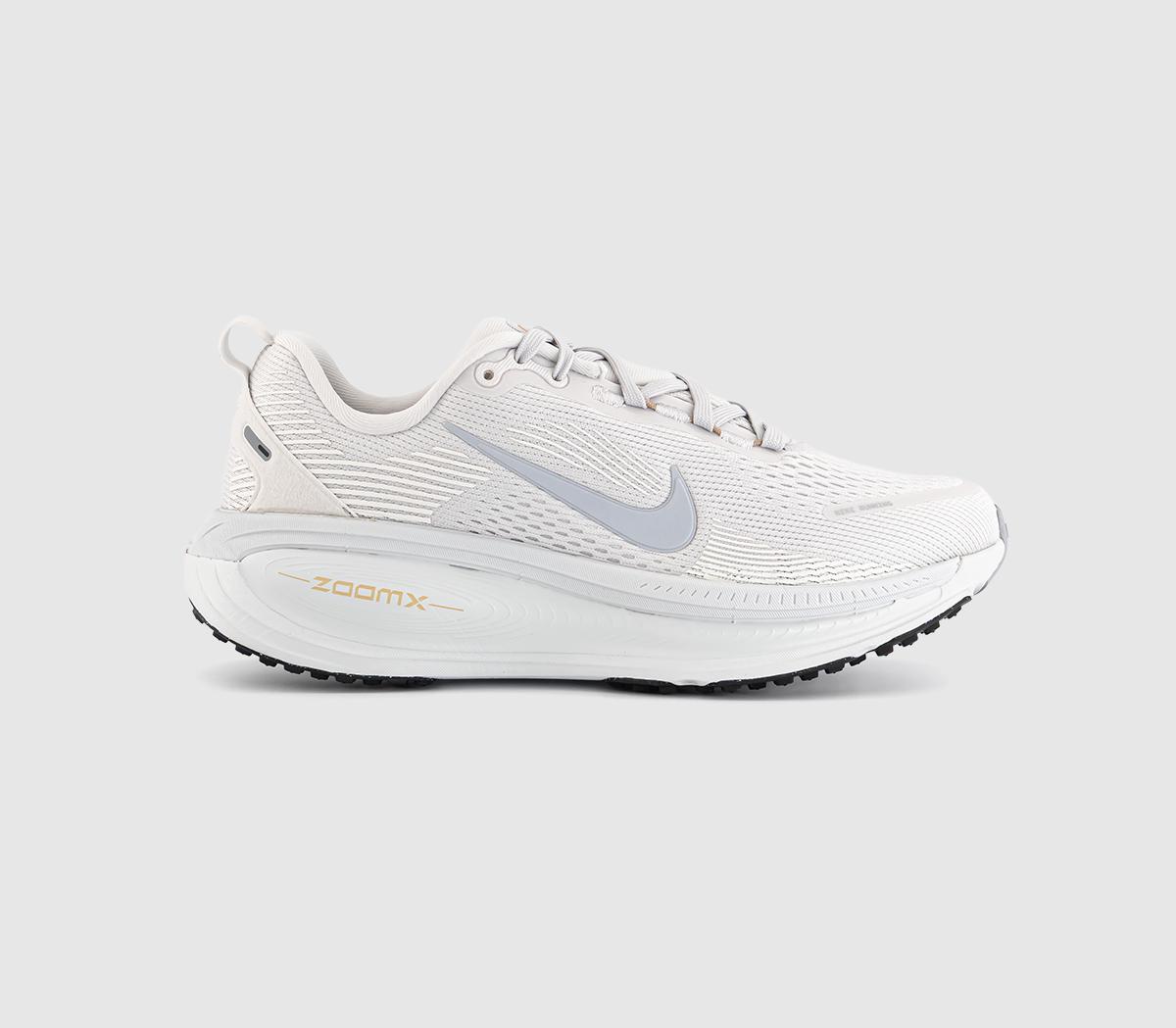 Click here for Nike Boys Vomero 18 Trainers Vast Grey Wolf Grey S... prices