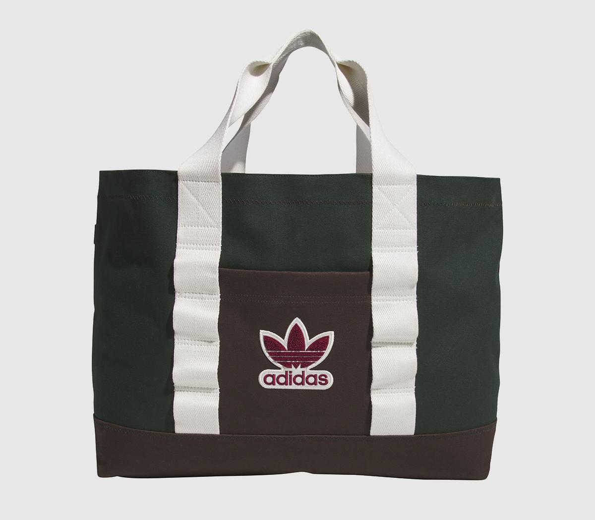 Click here for Adidas Clot Tote Bag Green Night Dark Brown  One S... prices