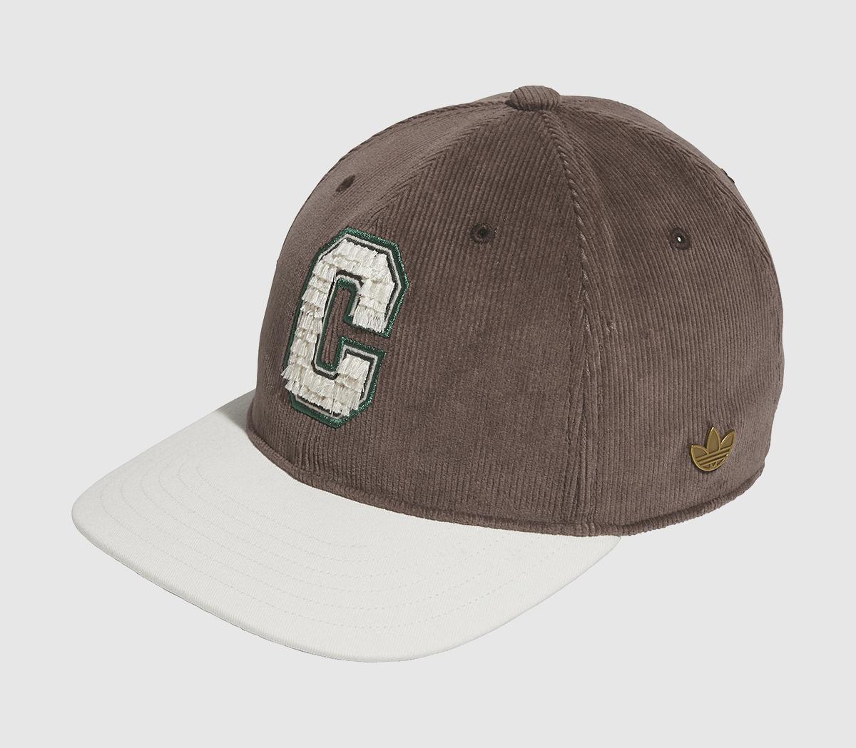 Click here for Adidas Clot Hat Dark Brown Cream White  One Size prices