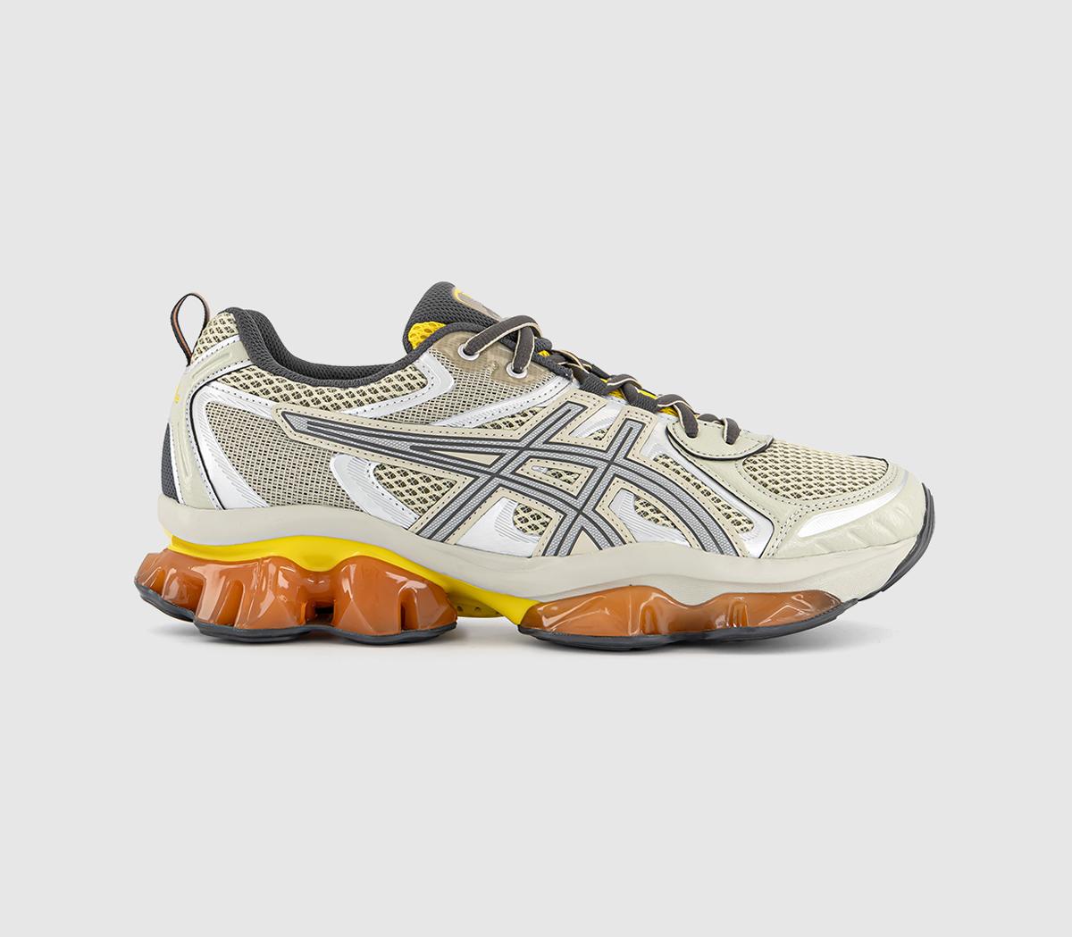 Click here for Asics Gel Quantum Kinetic Trainers Fossil Pure Sil... prices