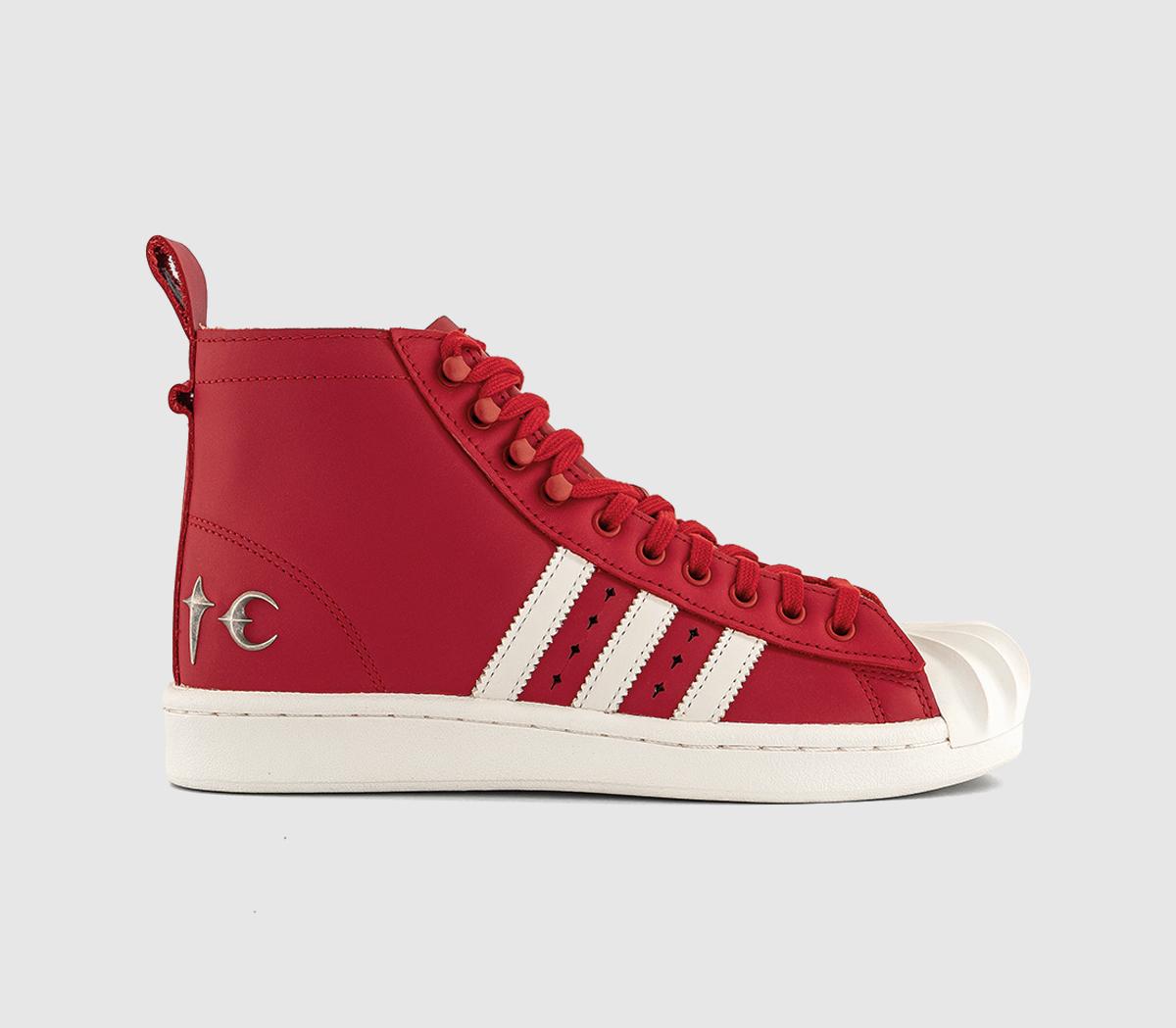 Click here for adidas Womens Superstar Boot Luxe x Thug Club Red... prices