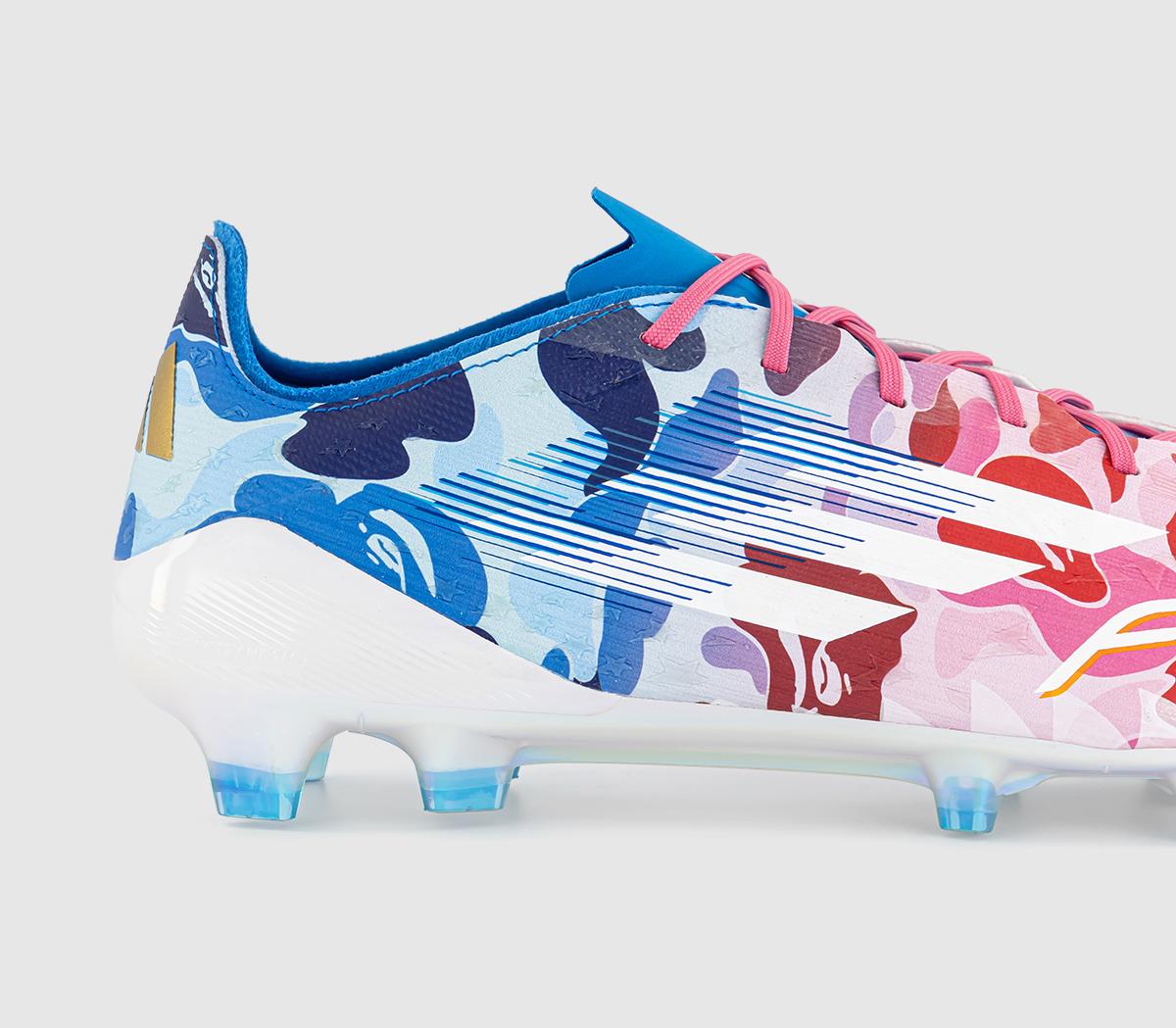 adidas F50 Elite FG Bape Pink Blue - Unisex Sports