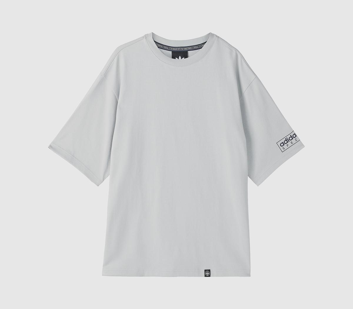 Click here for adidas Mens Mod Spzl Tee Shirt Wonder Silver In Mu... prices