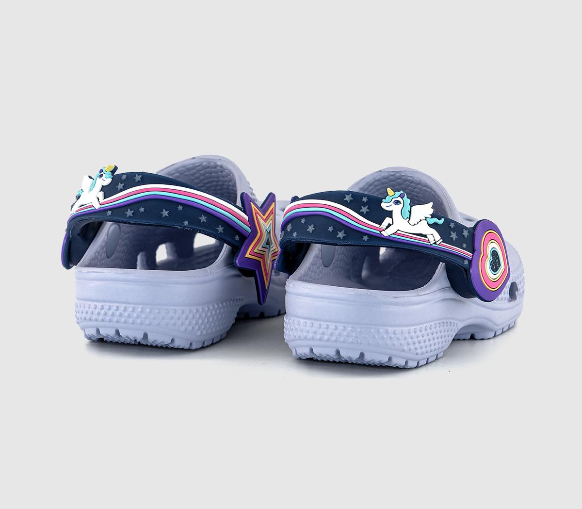 Crocs Classic Band Toddler Clogs Frosted Grape - Unisex