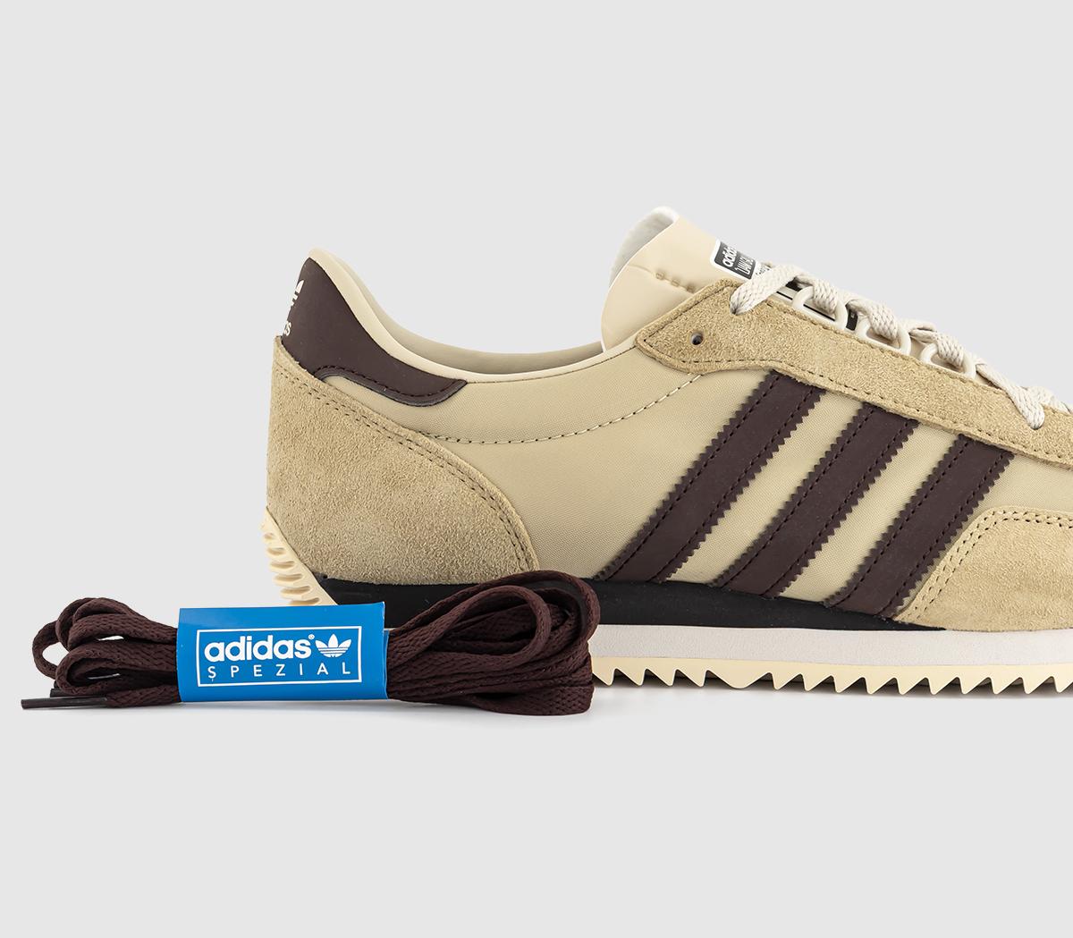 adidas LG Achille SPZL Trainers Stone Khaki Wonder Beige Wonder White ...