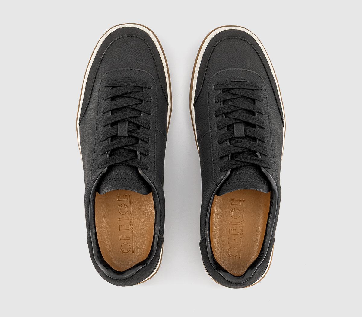 OFFICE Constant Gum Sole Trainers Black - Men's Casual Shoes