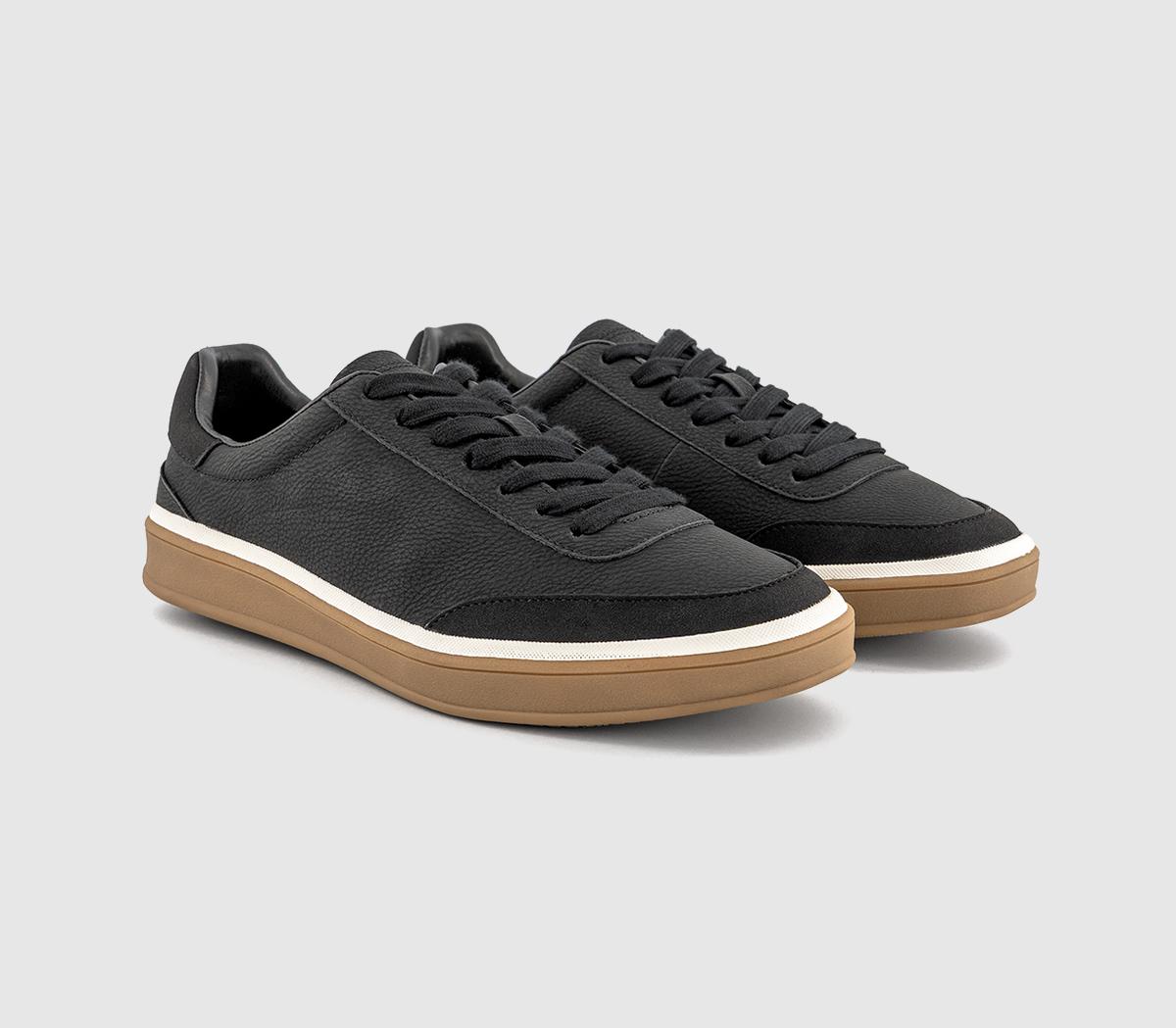 OFFICE Constant Gum Sole Trainers Black - Men's Casual Shoes