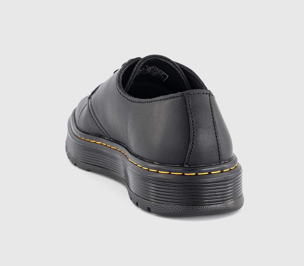 Dr. Martens Brookline Lo 3 Eye Shoes Black - Men's Casual Shoes