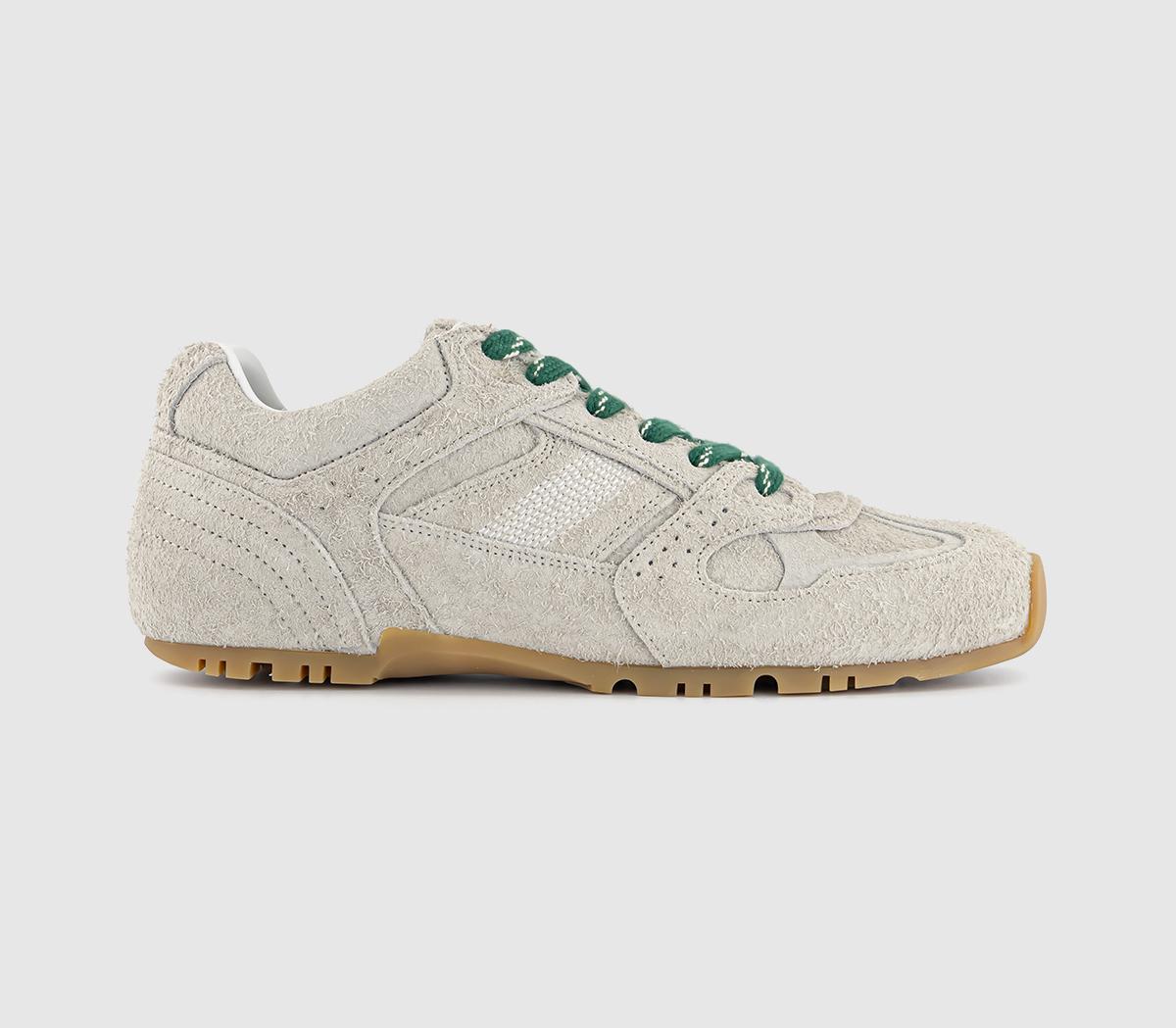 ALOHAS Tb.56 Sneakers Fuzzy Light Grey Suede - Men's Trainers