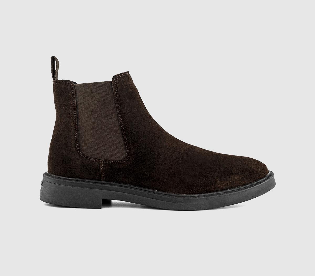 OFFICE Baltimore Chelsea Boots Brown Suede - Men’s Boots