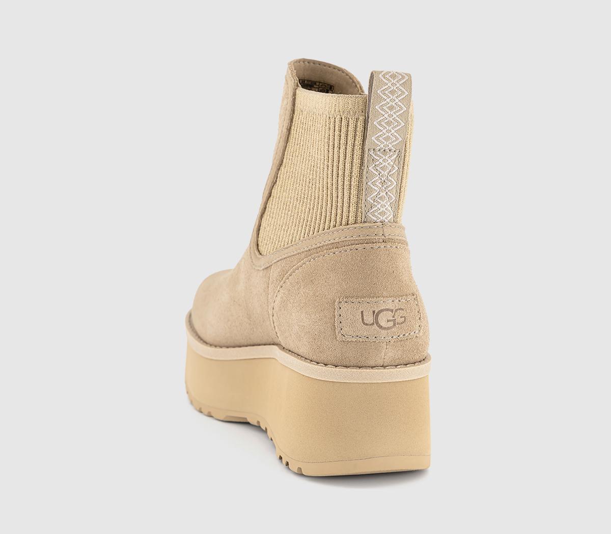 UGG Cityfunc Chelsea Boots Mustard Seed - Women's Ankle Boots
