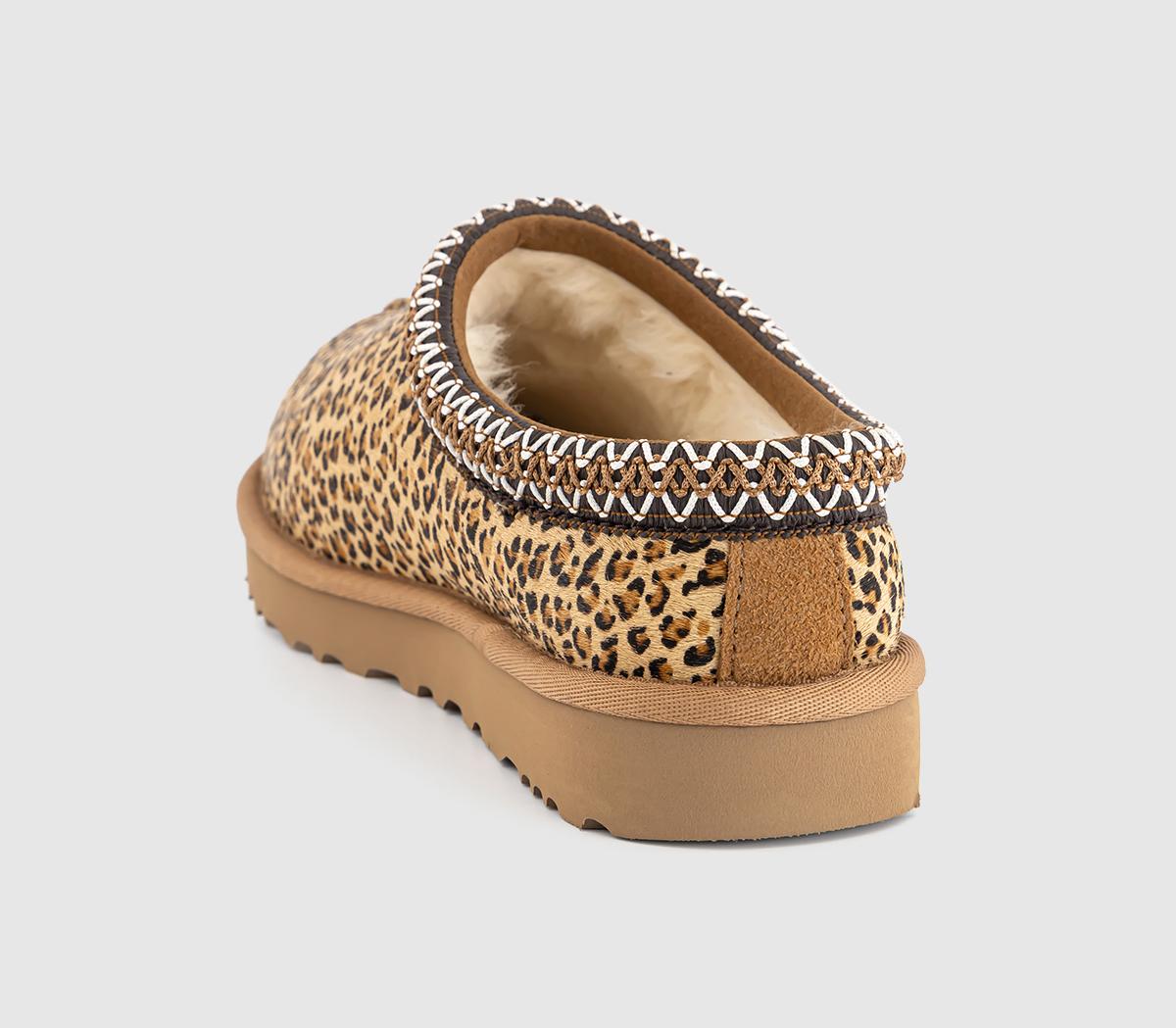 UGG Tasman II Slippers Leopard Print - Flat Shoes for Women