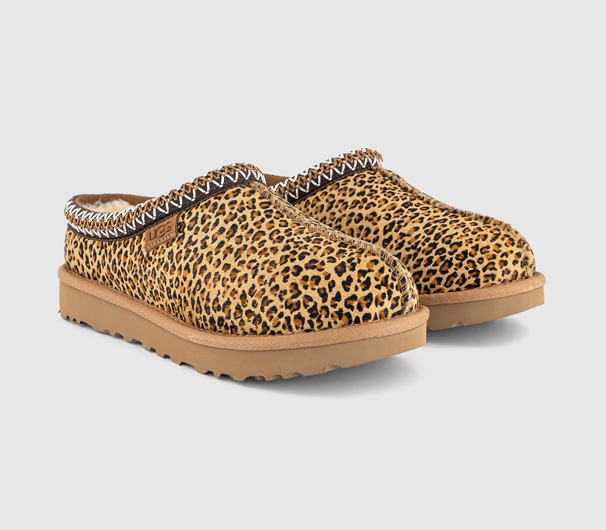 UGG Tasman II Slippers Leopard Print - Flat Shoes for Women