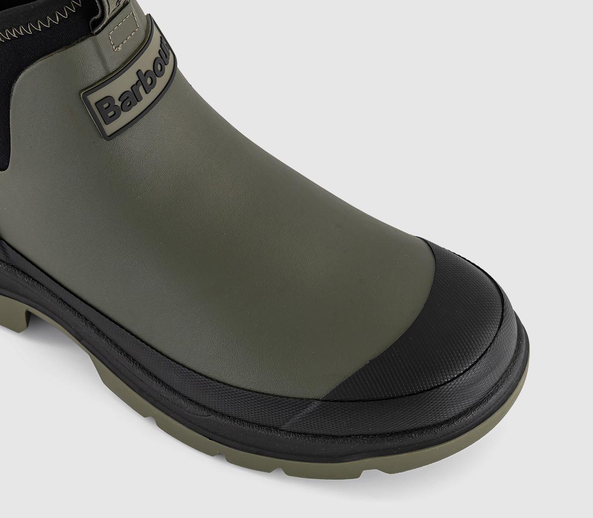 Barbour Ridge Welly Boots Uniform Green - Men’s Boots