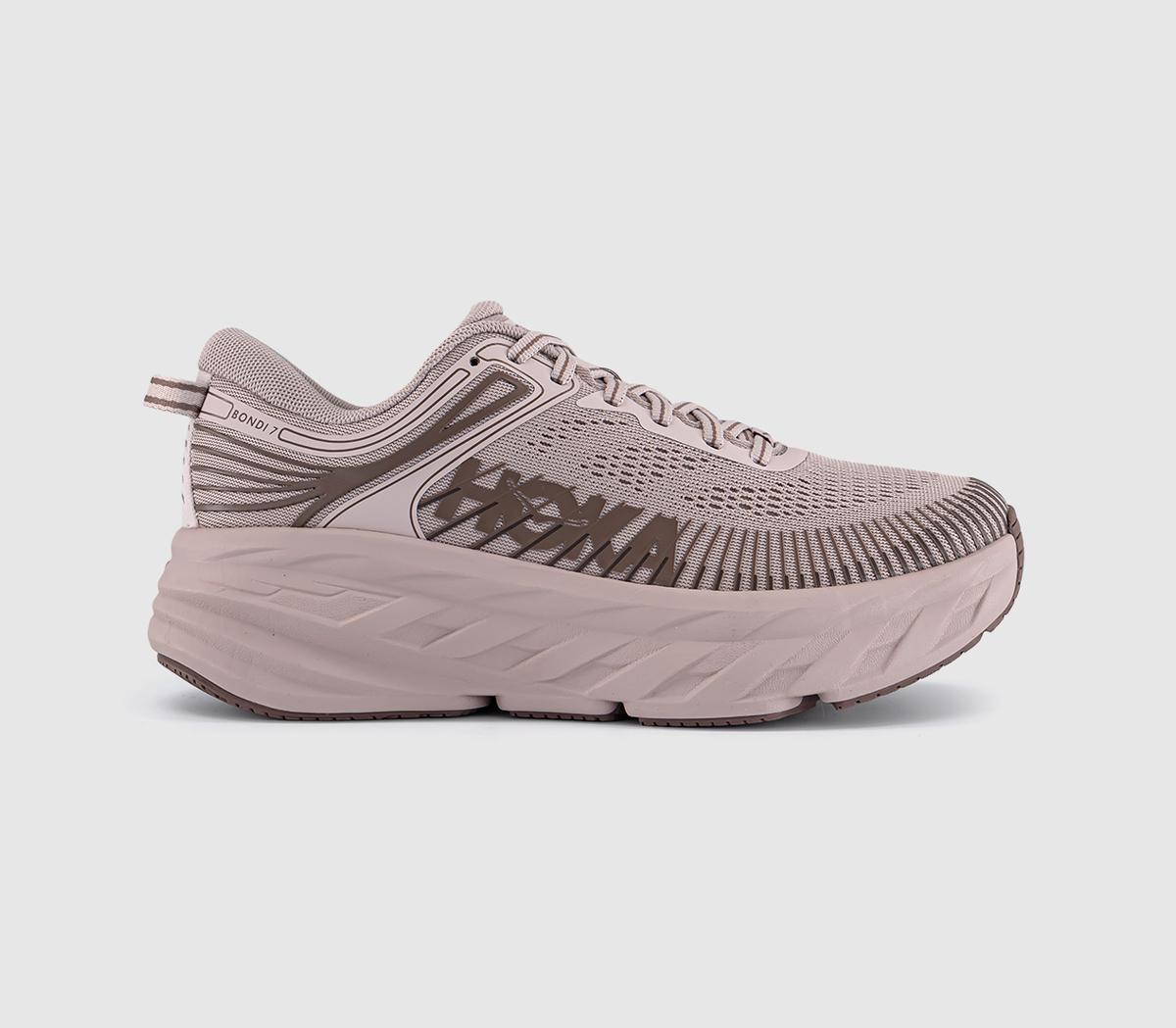 Click here for HOKA Womens Bondi 7 Trainers Date Sugar Date Syrup... prices
