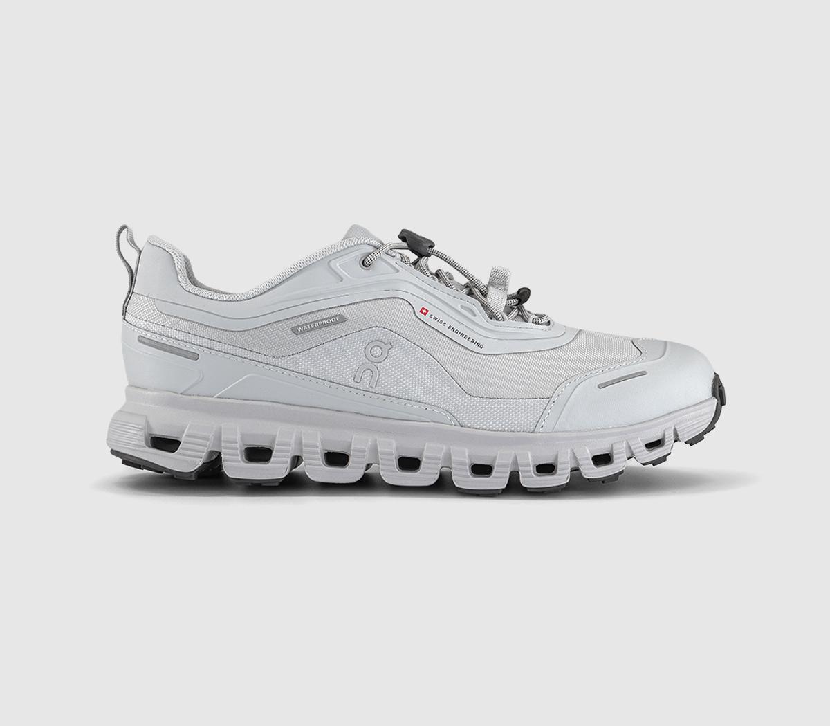 Click here for ON Womens Cloud 6 Geo Waterproof Trainers Wolf Wol... prices